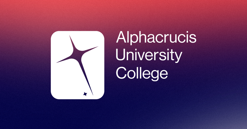ACx Thank you - Alphacrucis University College